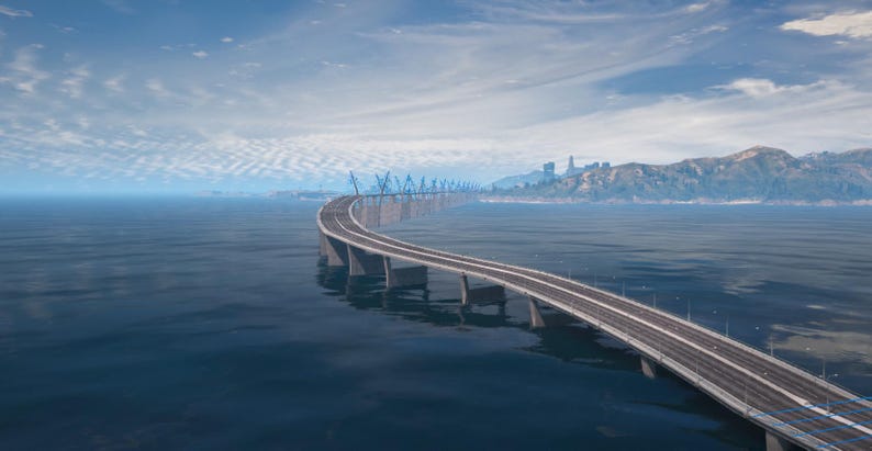 Key Bridge V2 | MLO/MAP | Fivem GTAV | Optimized | Drag and Drop Files ...