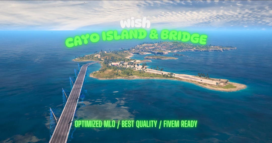 Key Island & Bridge | MLO/MAP | Fivem GTAV | Optimized | Drag and Drop ...