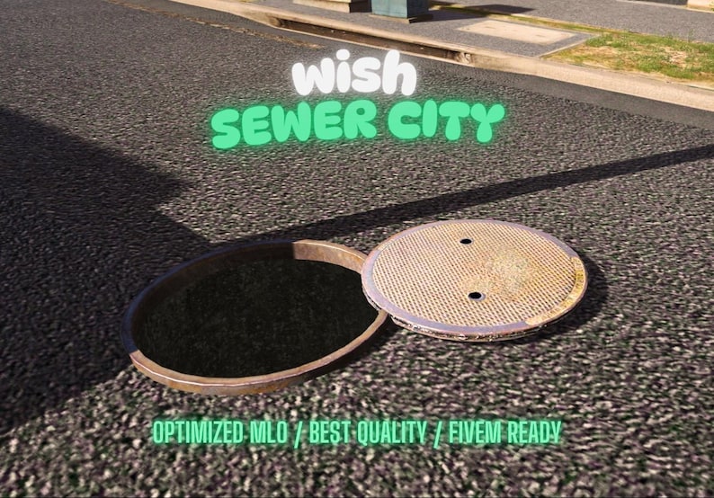 Sewer City | MLO / MAP | Fivem GTAV | Optimized | Drag and Drop Files ...