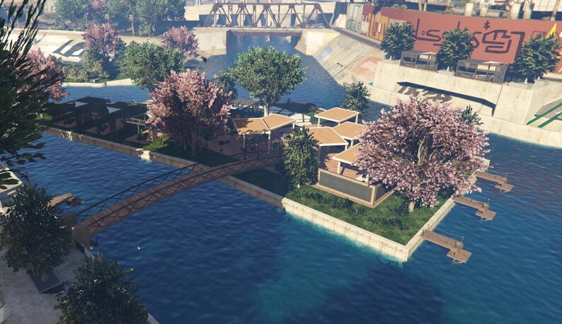Los Santos City River | MLO / MAP | Fivem GTAV | Optimized | Drag and Drop Files | Best Quality ...