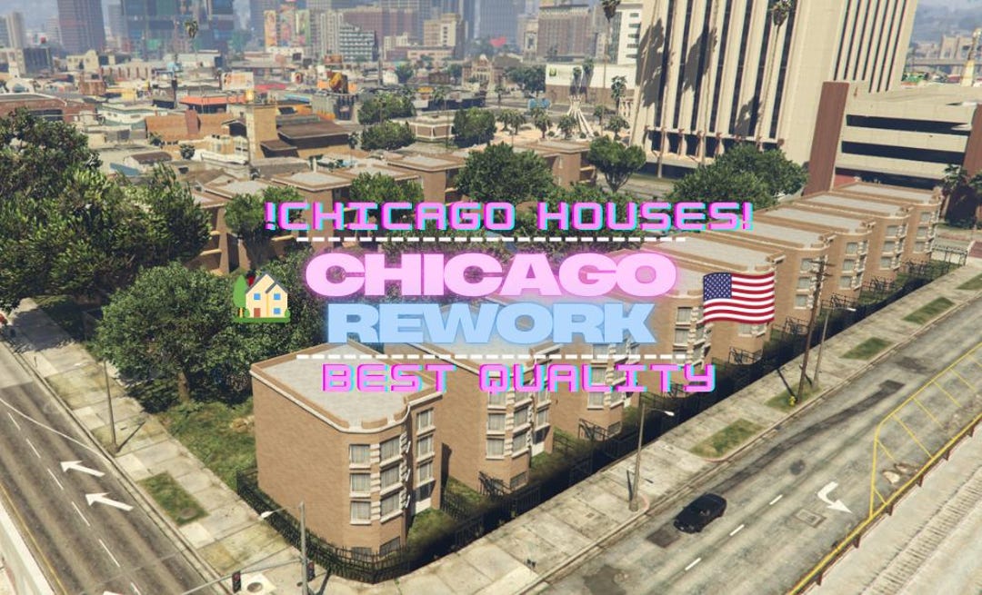 Chicago Rework Map for GTA 5 Fivem - Etsy UK