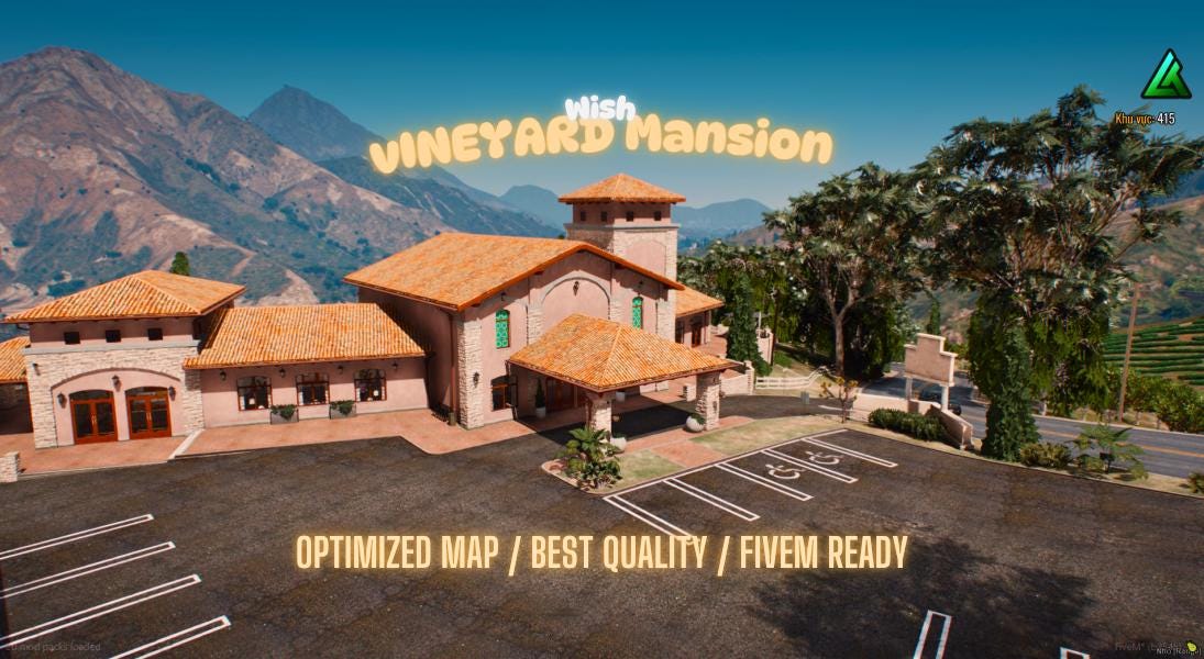 Vineyard Mansion | MLO/MAP | Fivem GTAV | Optimized | Drag and Drop ...