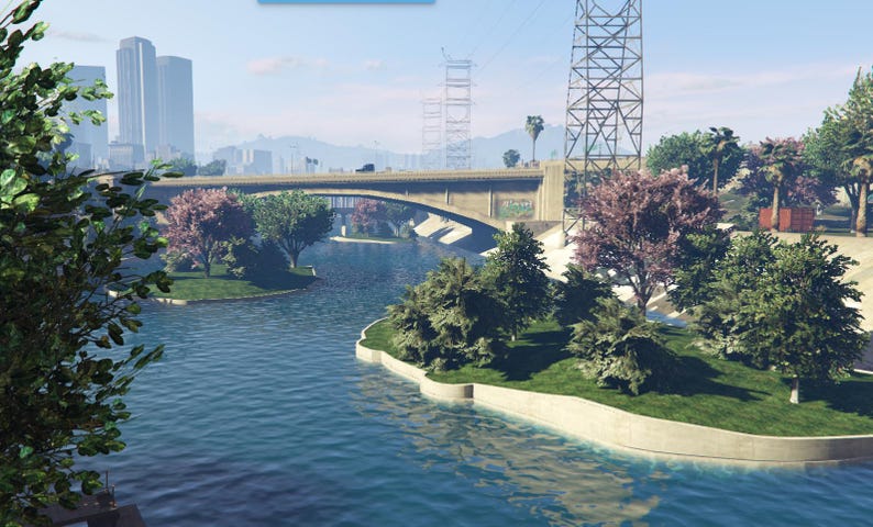 Los Santos City River | MLO / MAP | Fivem GTAV | Optimized | Drag and Drop Files | Best Quality ...