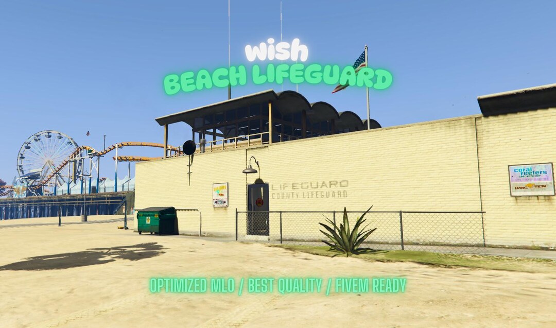 Beach Lifeguard | MLO/MAP | Fivem GTAV | Optimized | Drag and Drop ...