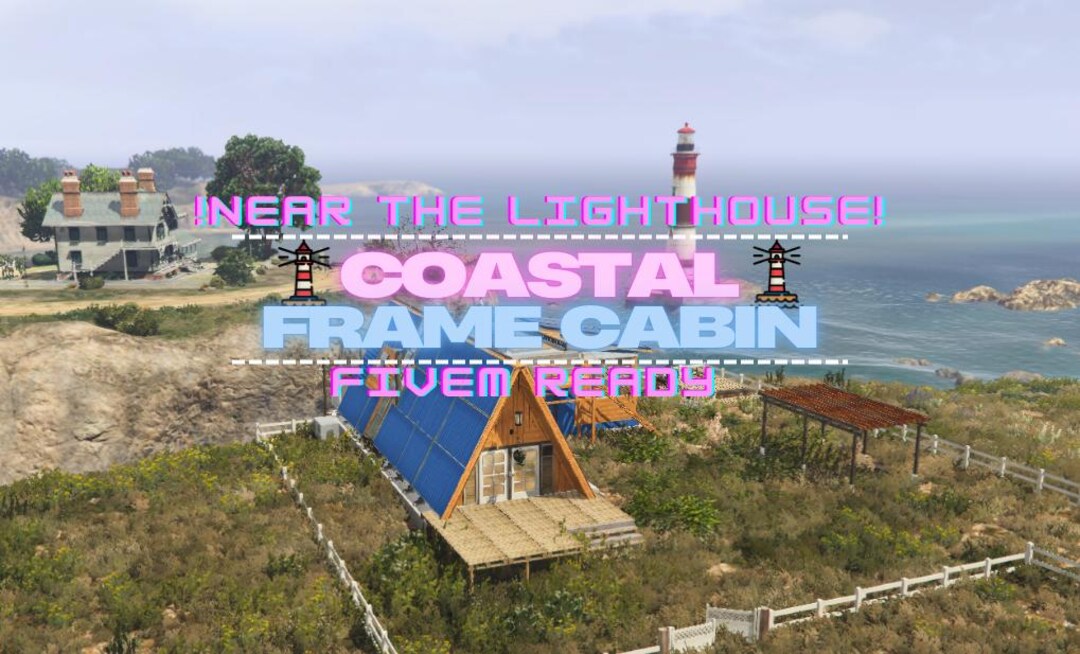 Coastal A-frame Cabin – Cozy Beachfront Retreat for GTA 5 Fivem - Etsy