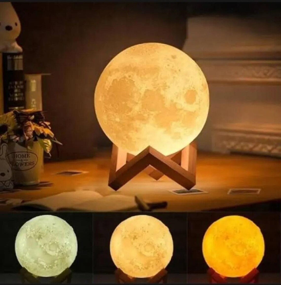 Himalayan Pink Salt Lamp Sphere, Moon Salt Lamp, Ball Natural Lamp 7 ...