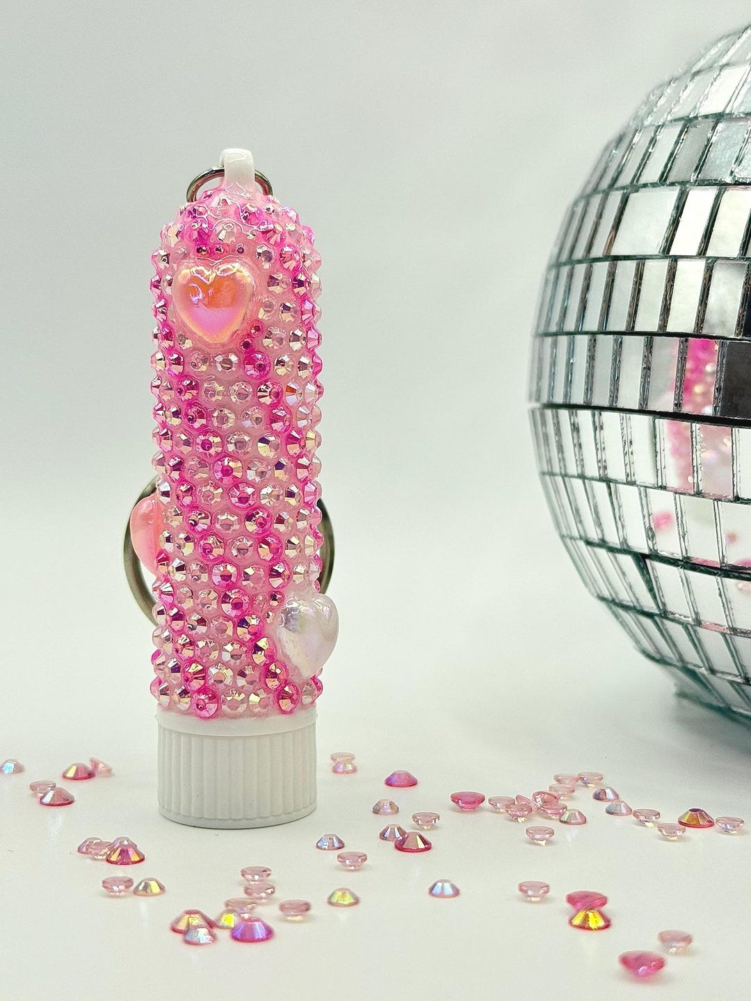 Bedazzled Menthol Inhaler Nose Stick - Custom Iridescent Rhinestone ...