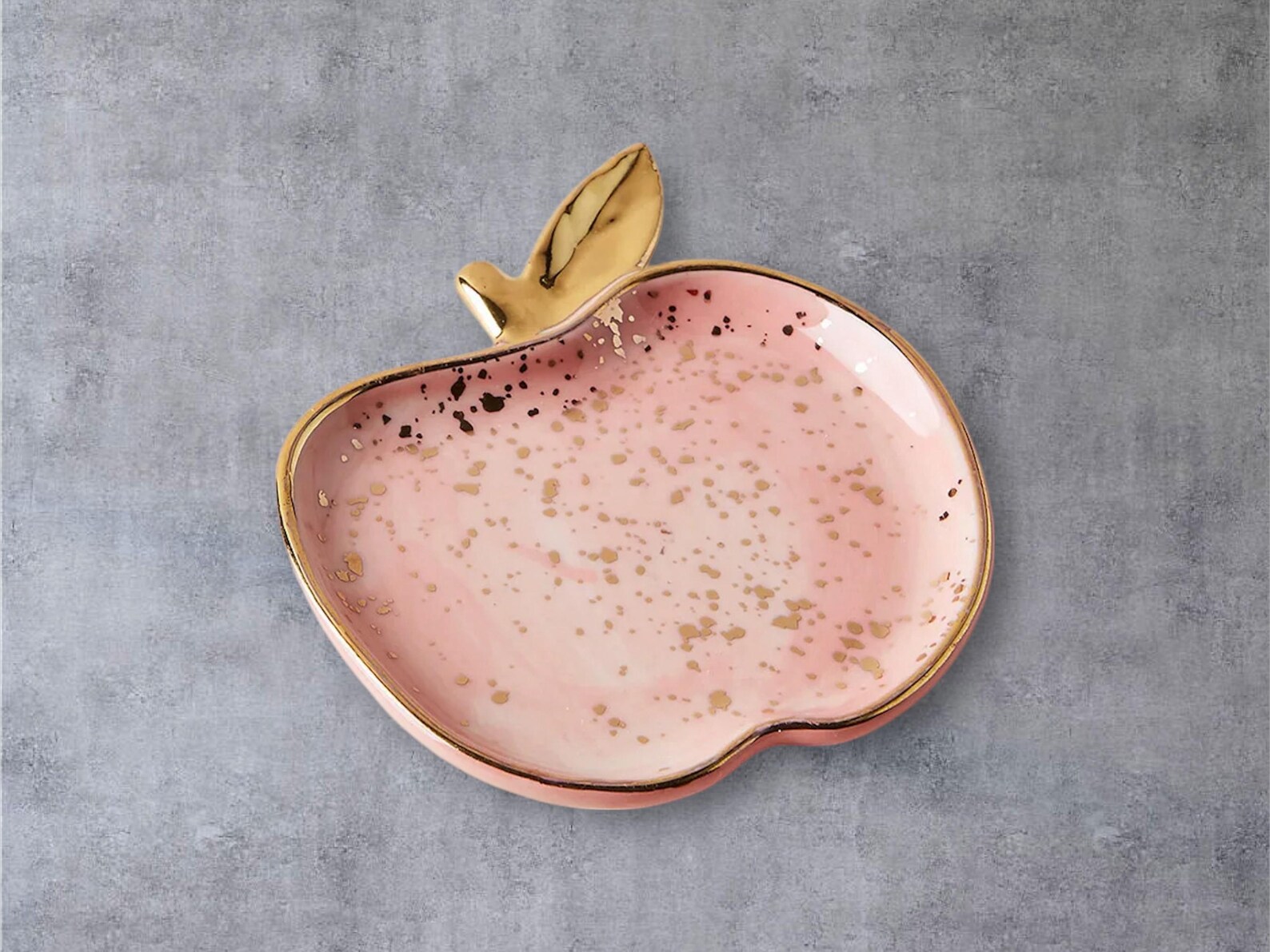 Apple & Pizza Slice Ceramic Plates | 2 Variations | Futuristic ...
