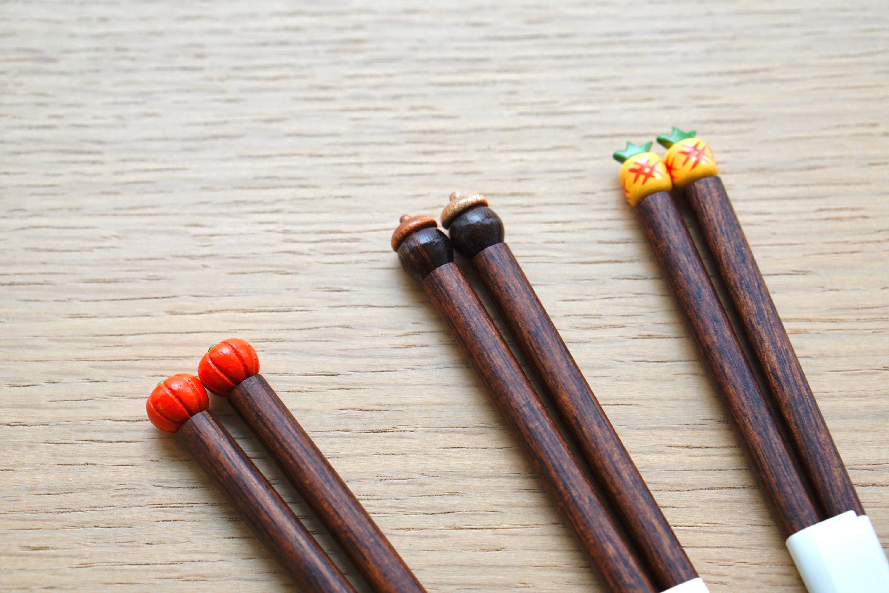 Handmade Chopsticks ︳cute Chopsticks With Ornaments︳mushroom Chopsticks ...