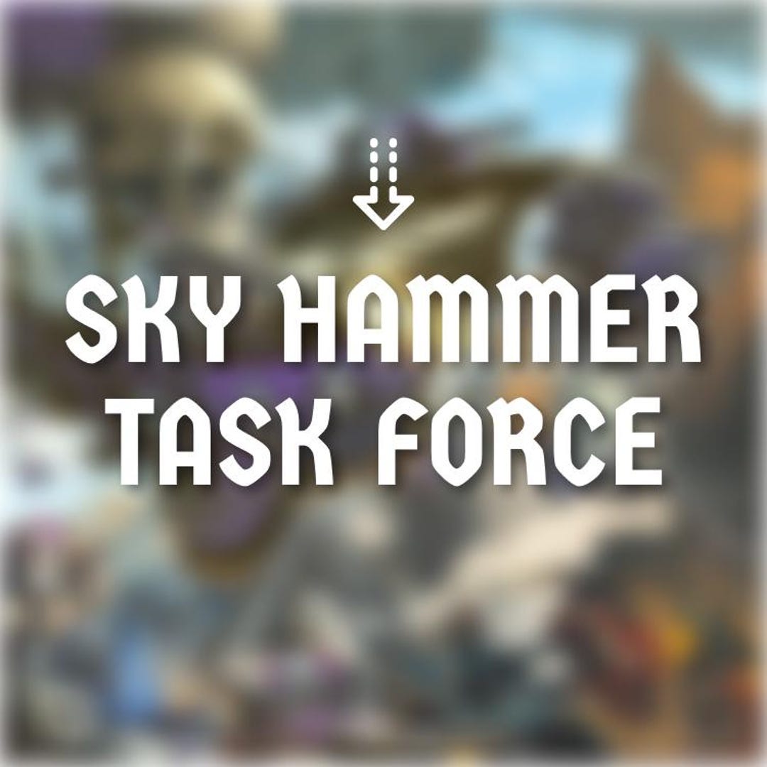 Kharadron Overlords: Skyhammer Task Force Quick Reference | Spearhead ...