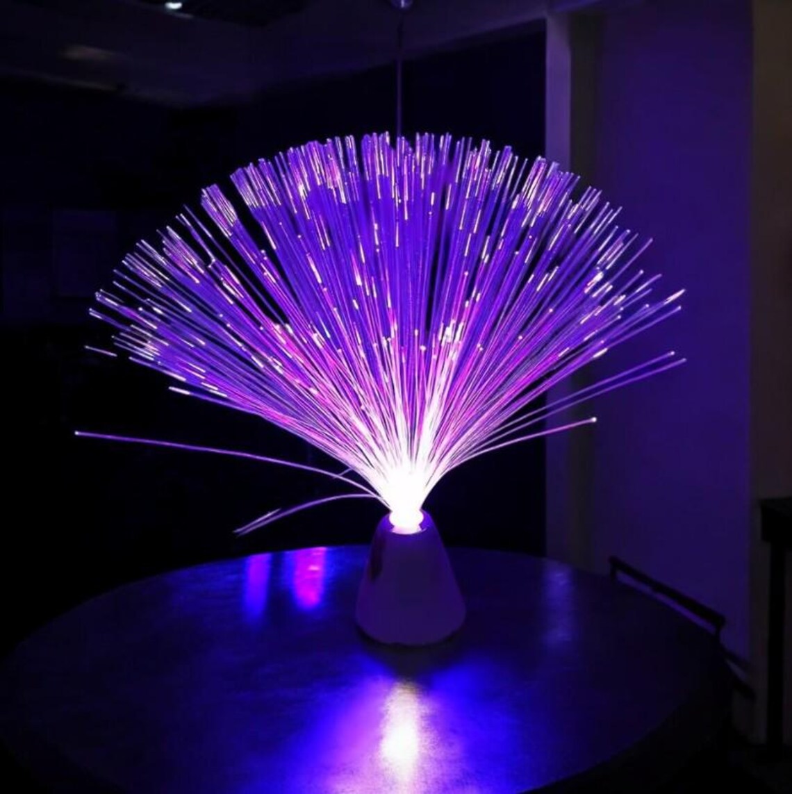 LED Fiber Optic Lamp – Multicolor Starry Night Lights for Weddings ...