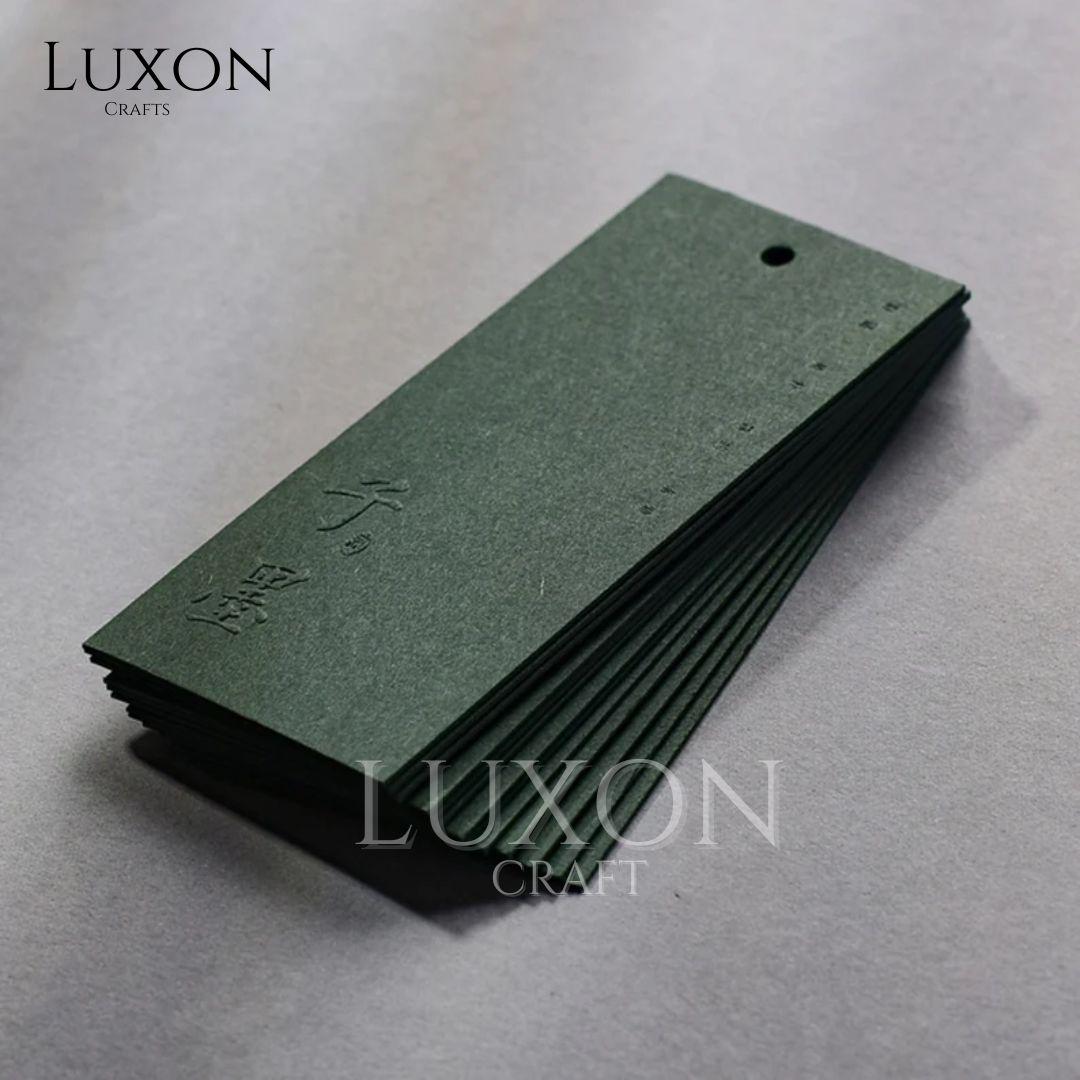 Custom Embossed Hang Tags: Luxury Brand Labels, Clothing Tags (500pcs ...