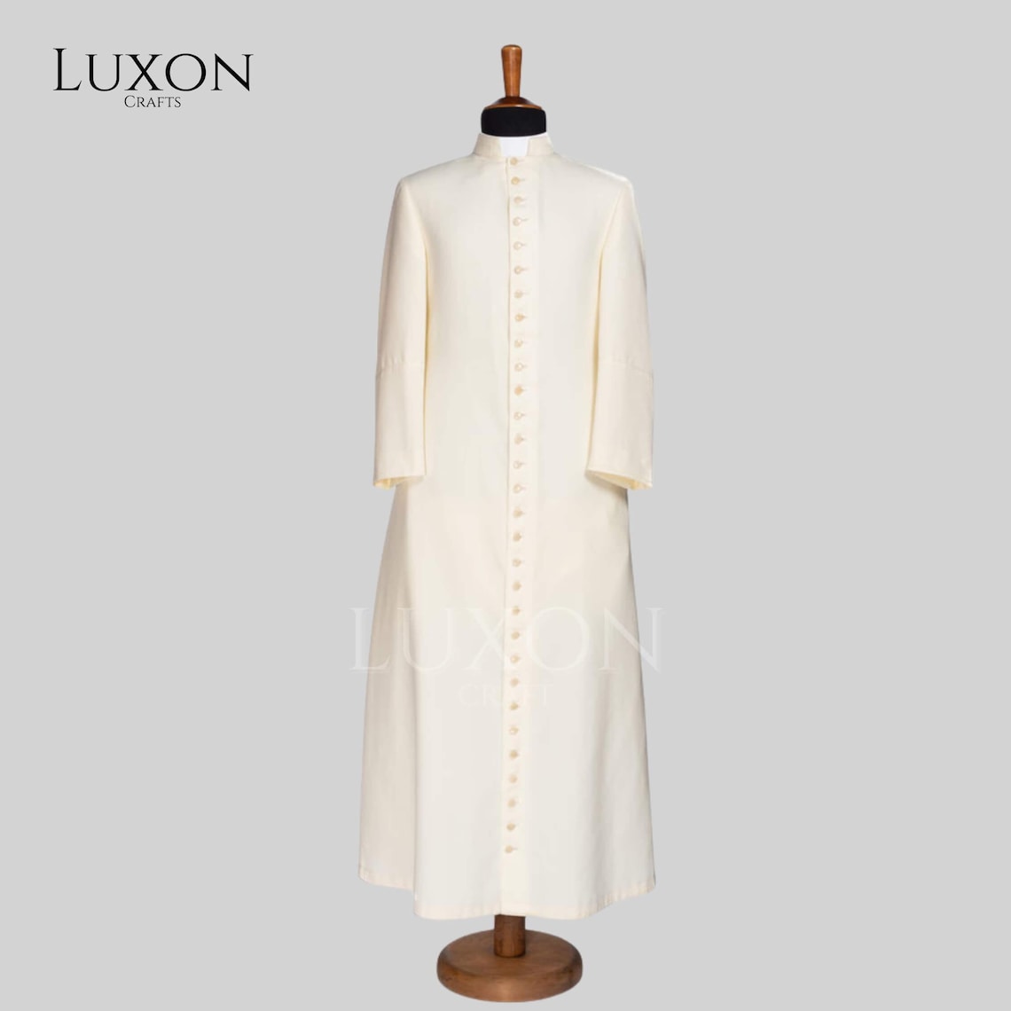 White Papal Cassock Soutane: Custom Tailored Roman Catholic Vestment - Etsy