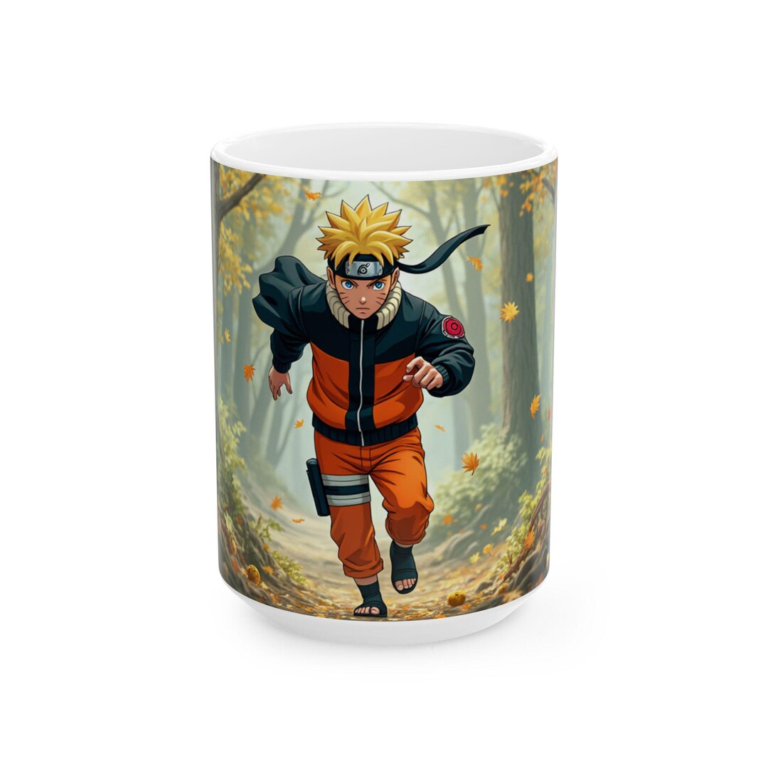 Coffee Mug | Naruto Action Forest Mug - Perfect Gift for Anime Fans ...