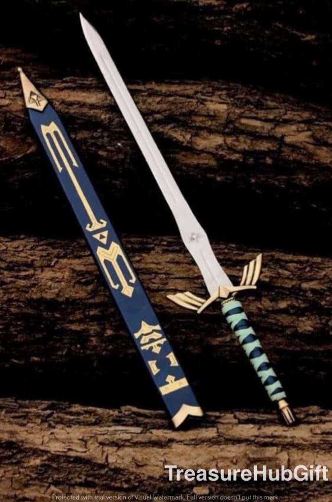 The Legend of Zelda Master Sword Full-size Metal Replica, Link Master ...