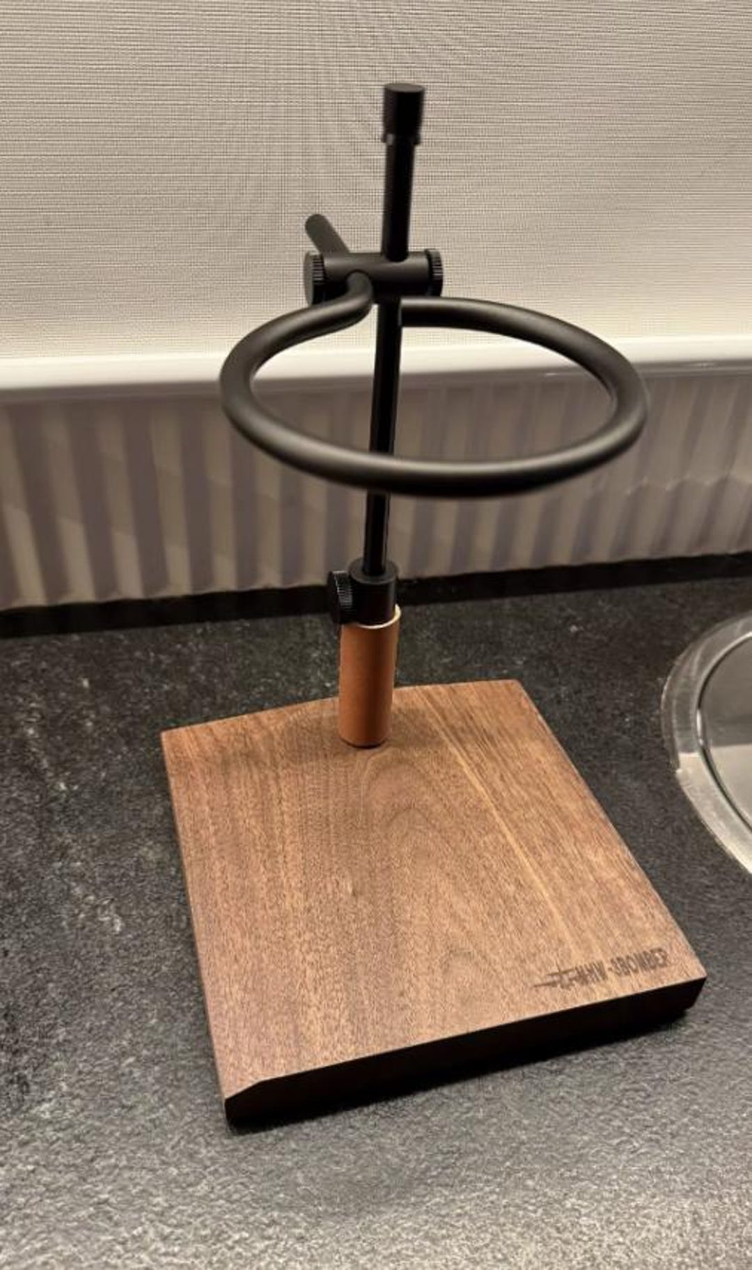 Handcrafted Pour Over Coffee Stand With Adjustable Drip Height Holder ...