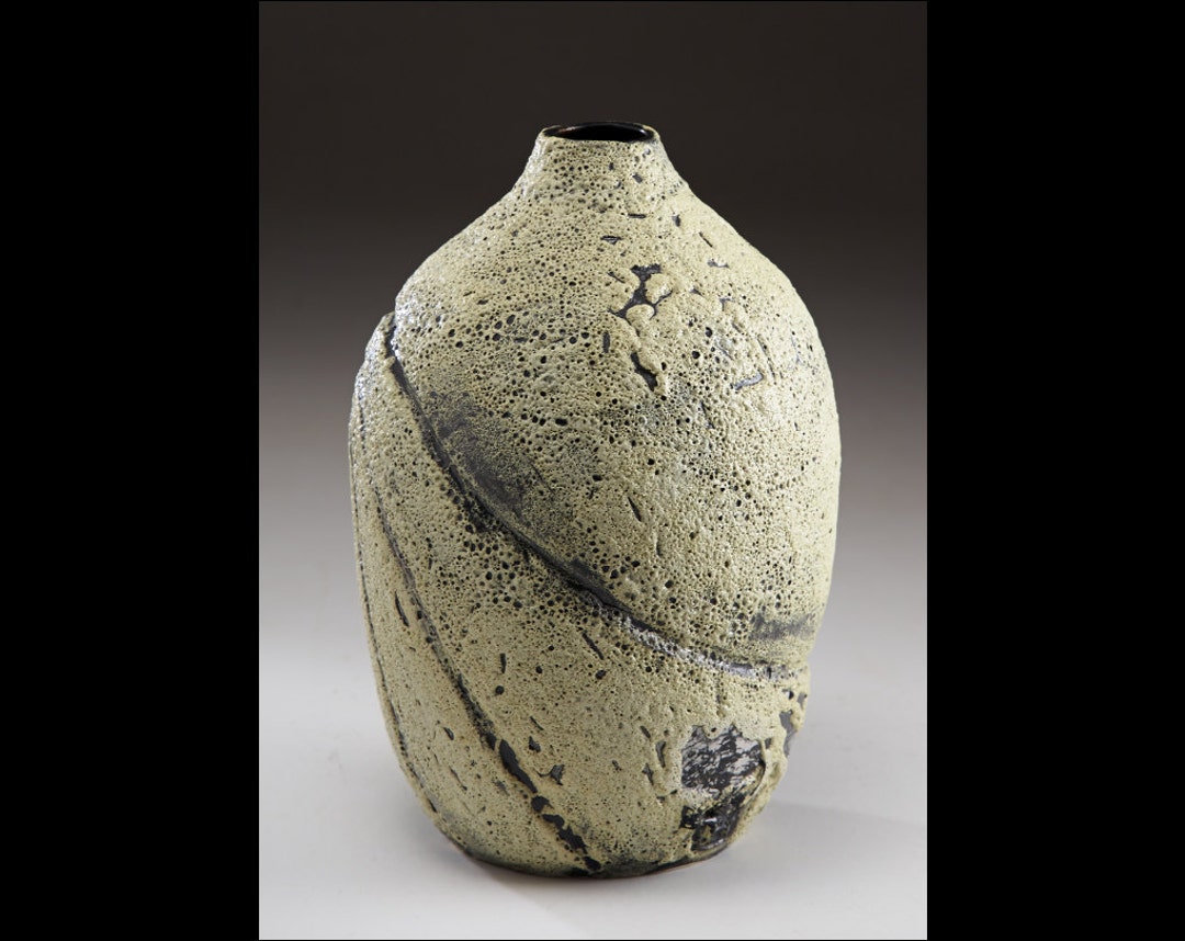 Ceramic Sea Sponge Vase - Original Ceramic Art by Artist Boris Vitlin ...