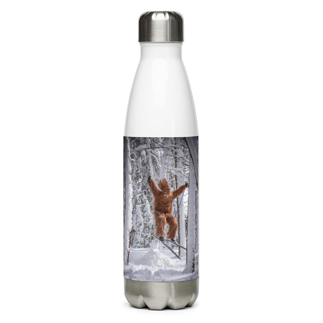 Bigfoot Sasquatch Stainless Steel Water Bottle - Hydrate or Crash - Etsy