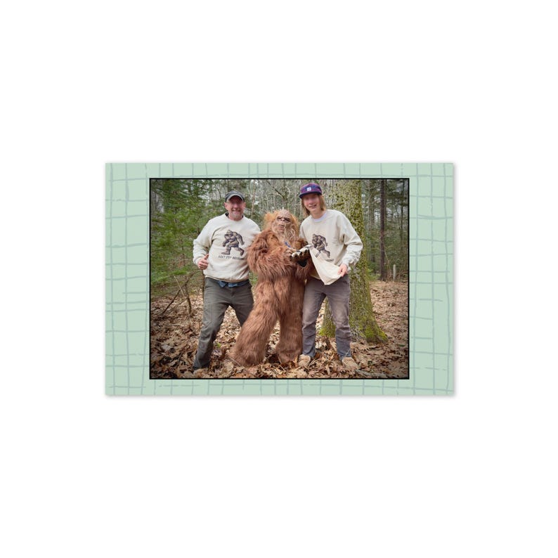 Bigfoot Sasquatch Yeti Greeting Card Autographs - Etsy