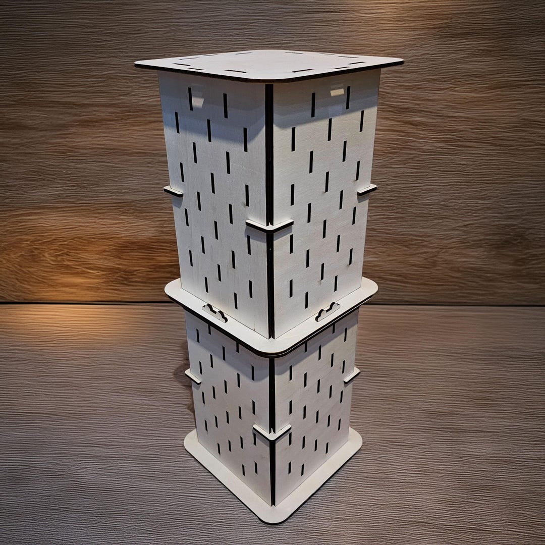 Perforated Wall C3 / Display Tower for Laser Cutting - Etsy