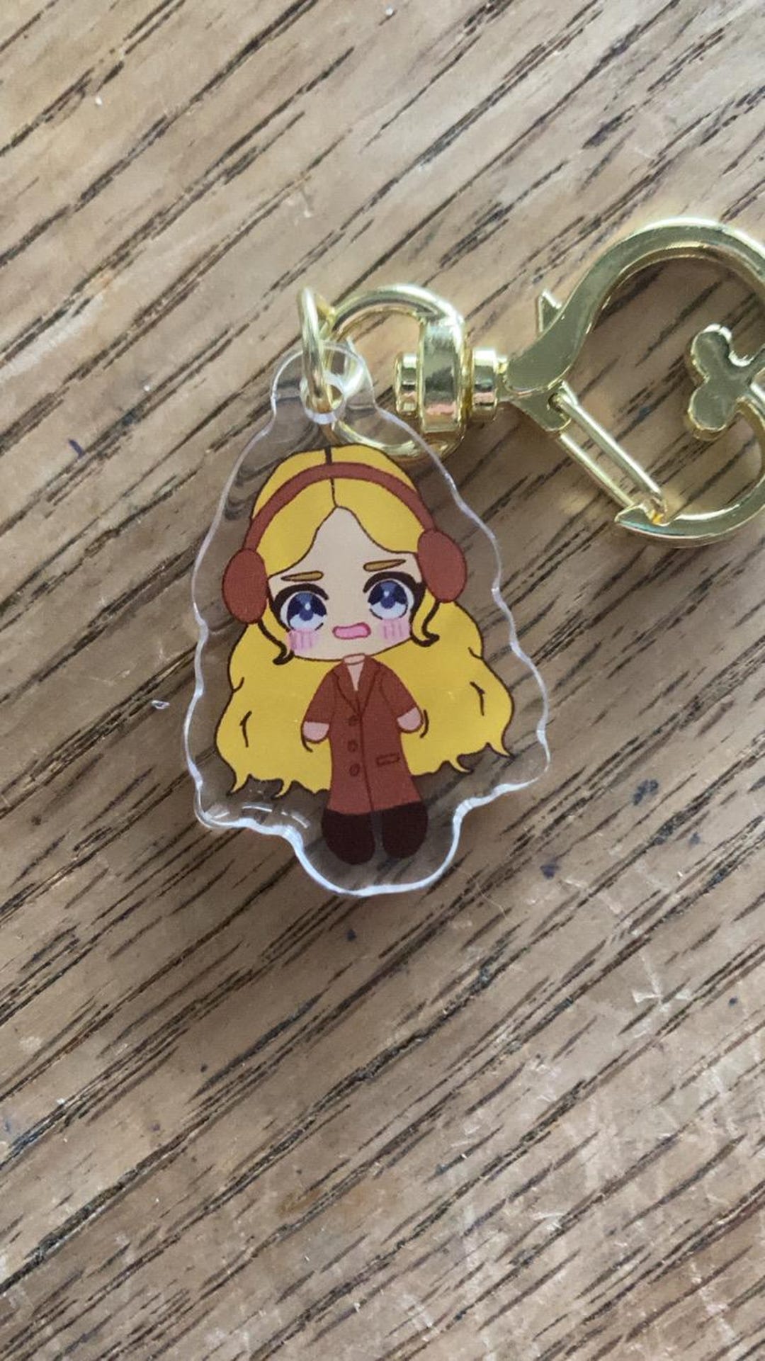 Haley Stardew Valley Keychain, Small Chibi Keychain, Bachelorette ...