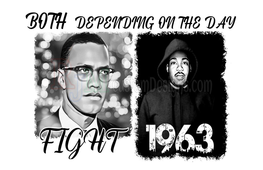 Malcolm Svg | Martin Luther King Svg | MLK Shirt | Malcolm X Shirt ...