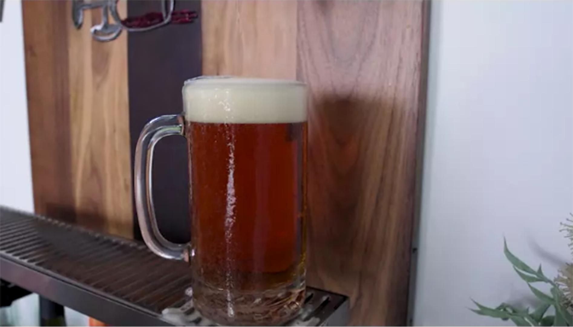 Beer Tap - Maple - Flush Mount Kegerator Adapter - Etsy