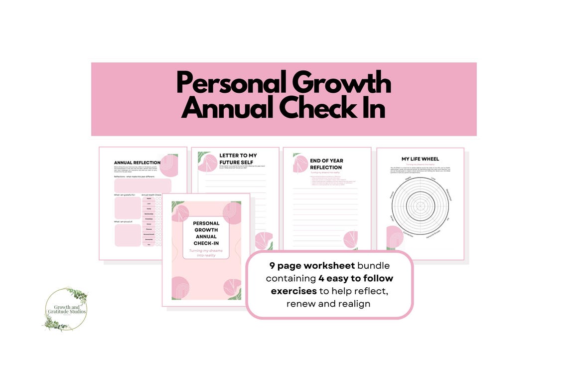 Reflect, Renew, and Realign With the Personal Growth Annual Reflection ...