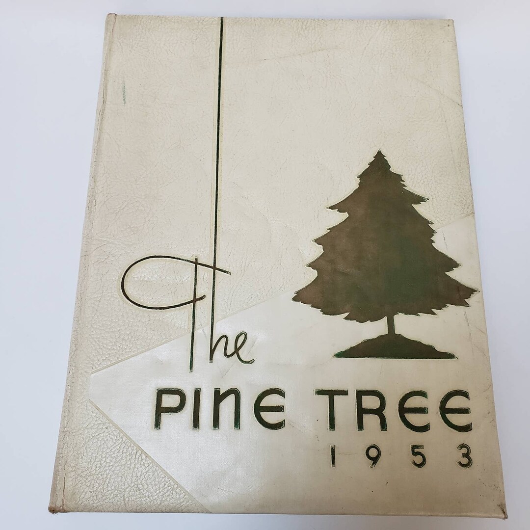 Pine Tree Yearbook 1953 Bethesda-chevy Chase Senior High - Etsy