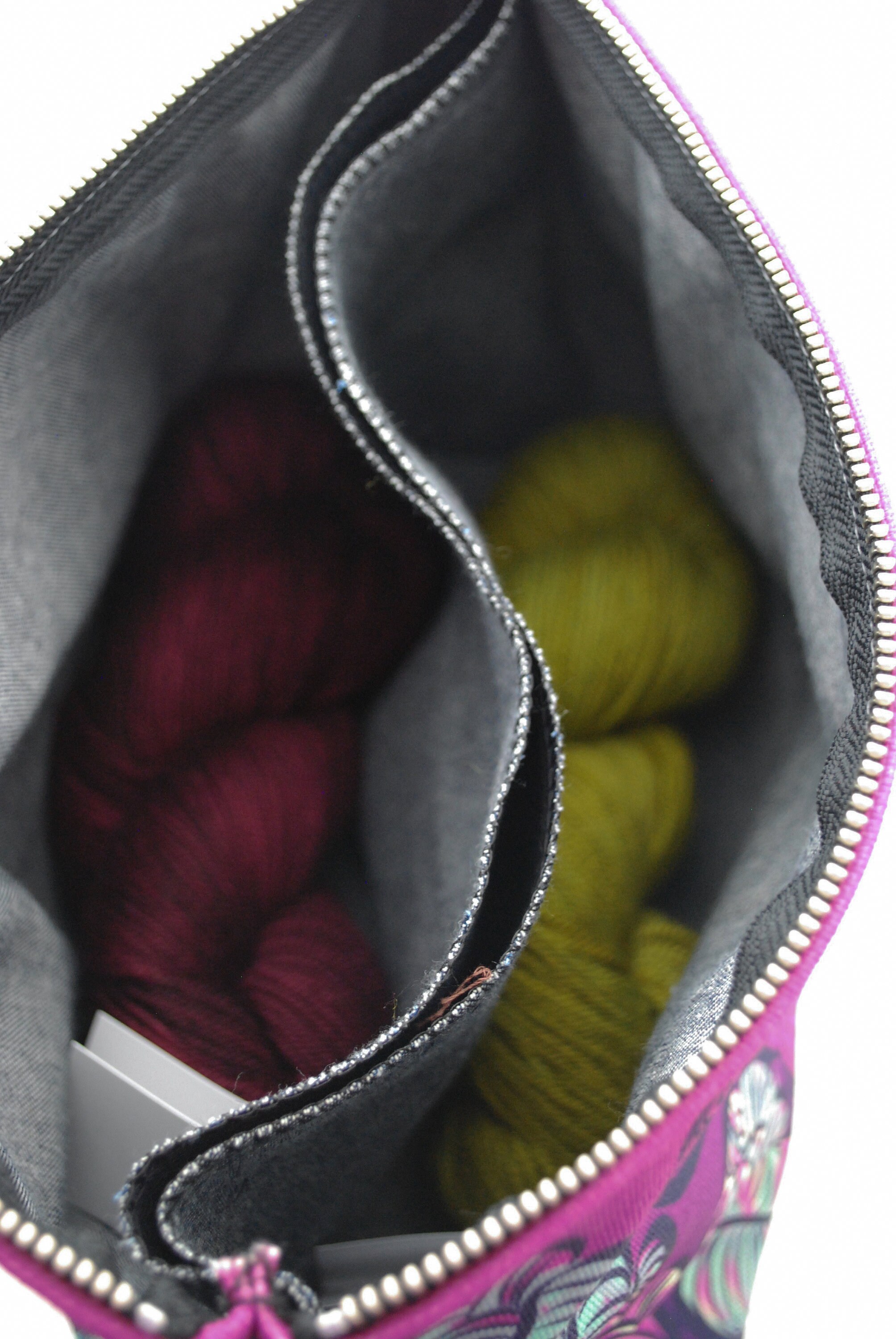 Hallelujah it's Raining Yarn Knitting Project Bag - Etsy