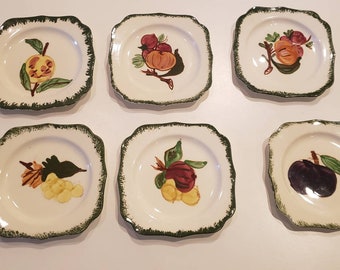 Blue Pottery Plates - Etsy