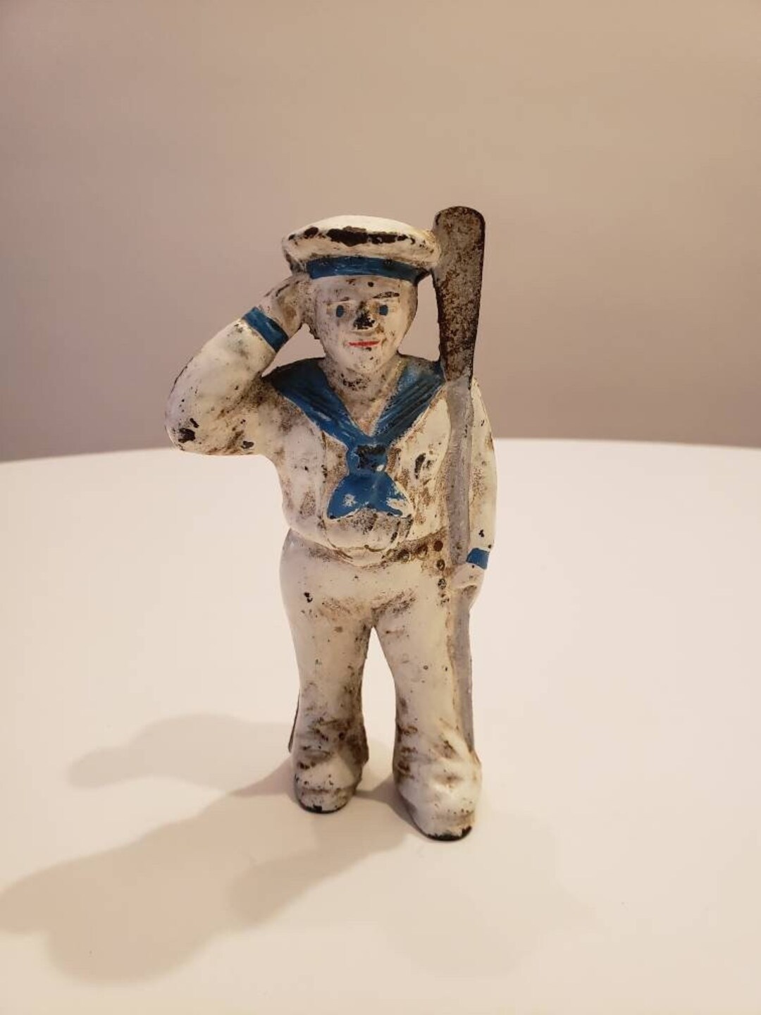 Hubley Sailor Bank Cast Iron - Etsy