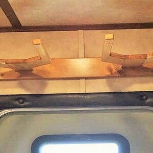 2 Hat Rack Horizontal Cowboy Western Hat Rack. Alder Wood. Fits Over ...