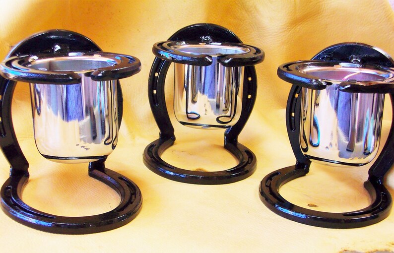 Cowboy Country Chrome Candle Cradle Horseshoe Candle Holder - Etsy