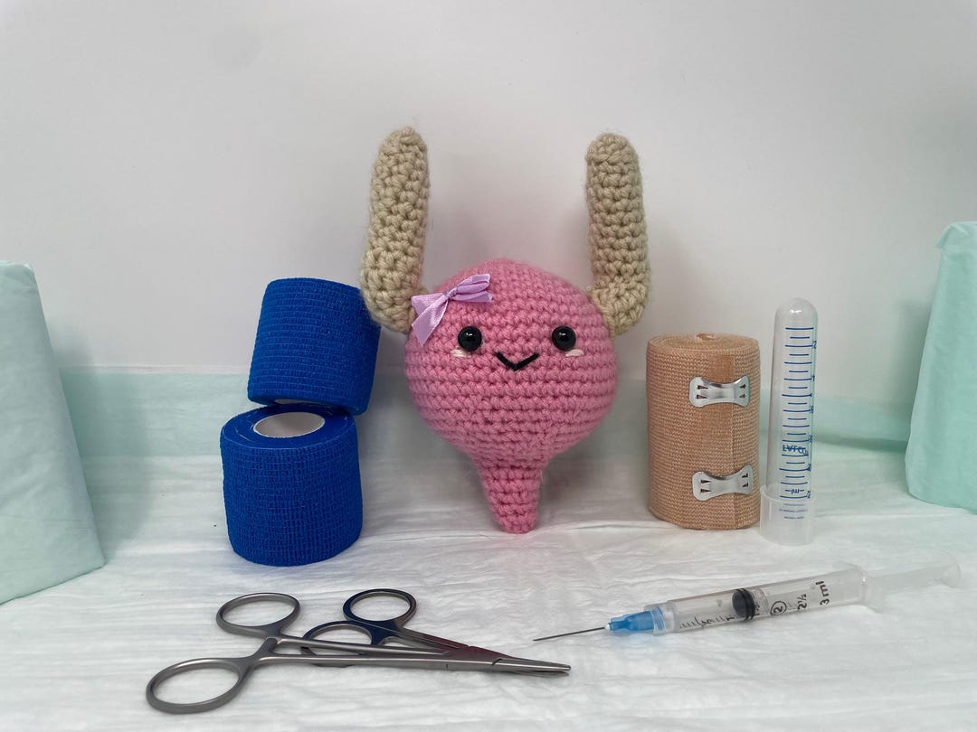 Amigurumi Crochet Bladder, Barb the Bladder - Etsy