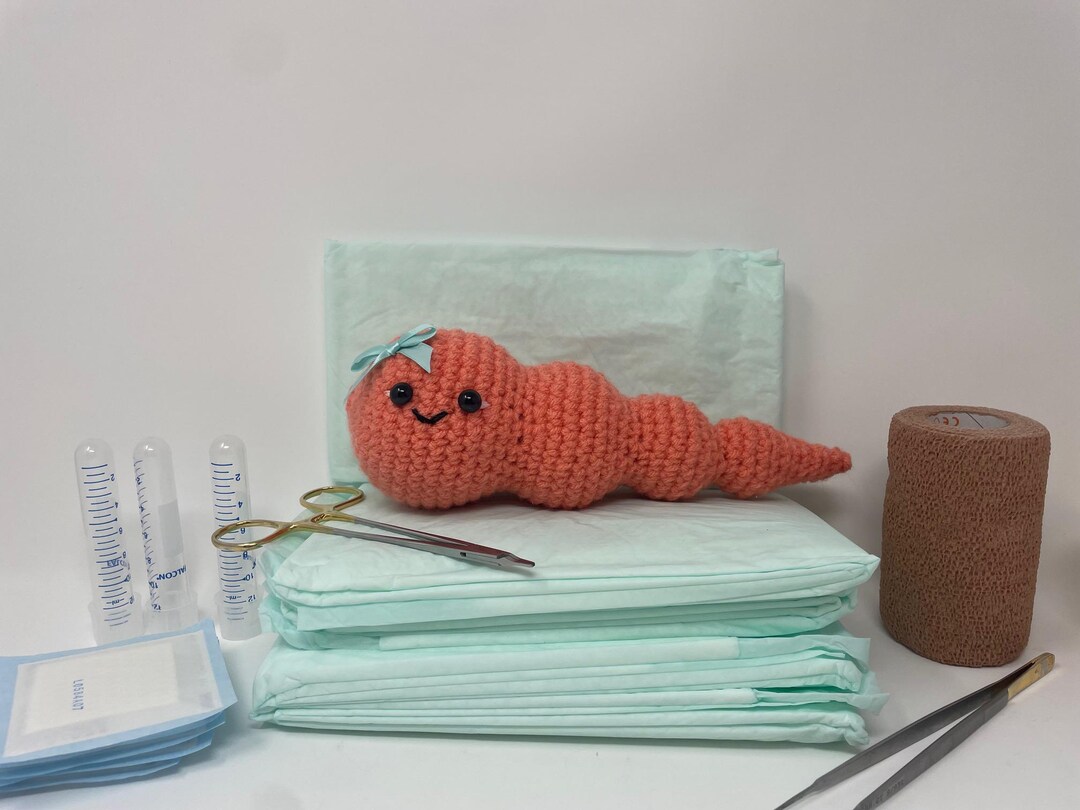 Crochet Appendix, April the Appendix - Etsy