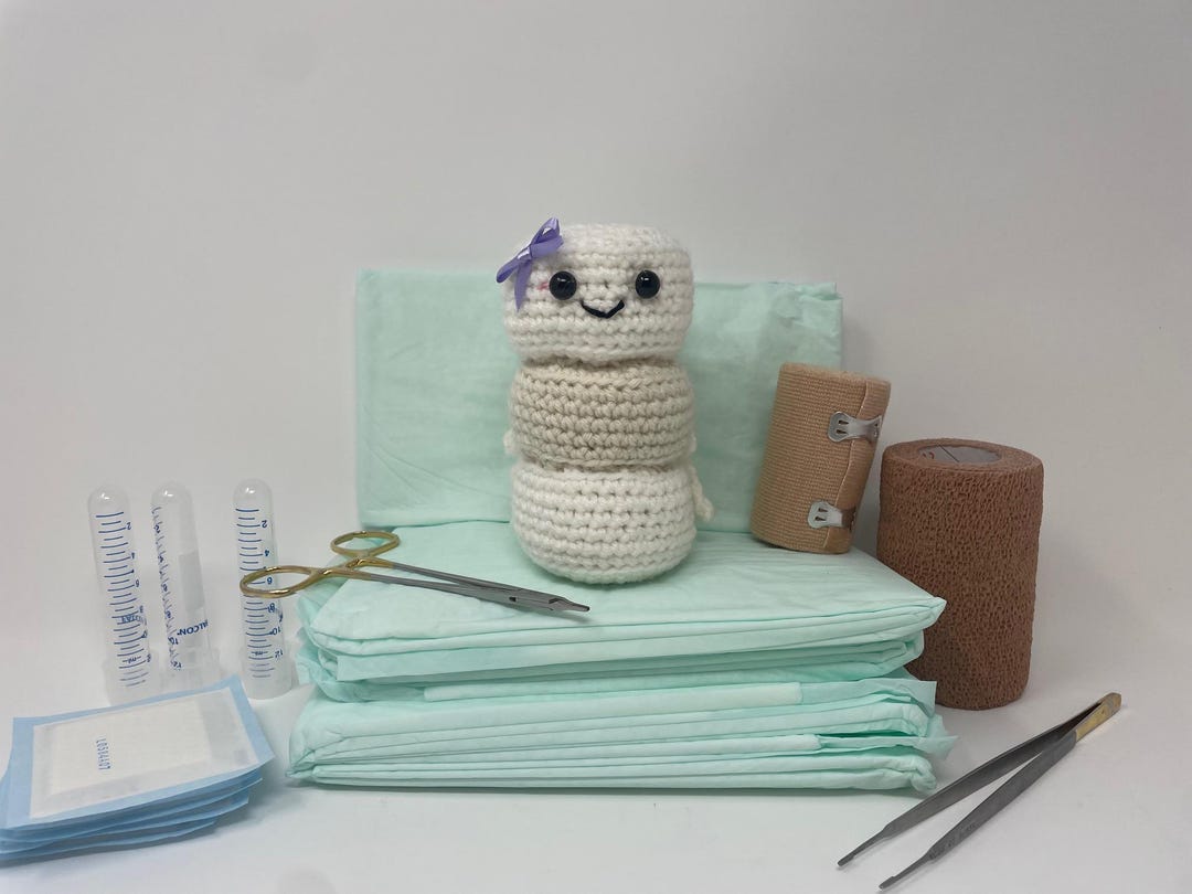 Crochet Spine Plushie, Suzie the Spine - Etsy