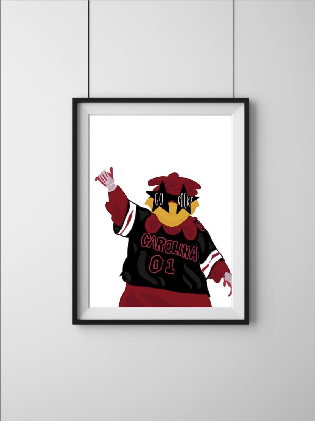 University of South Carolina, USC, Gamecocks, College Dorm Poster ...