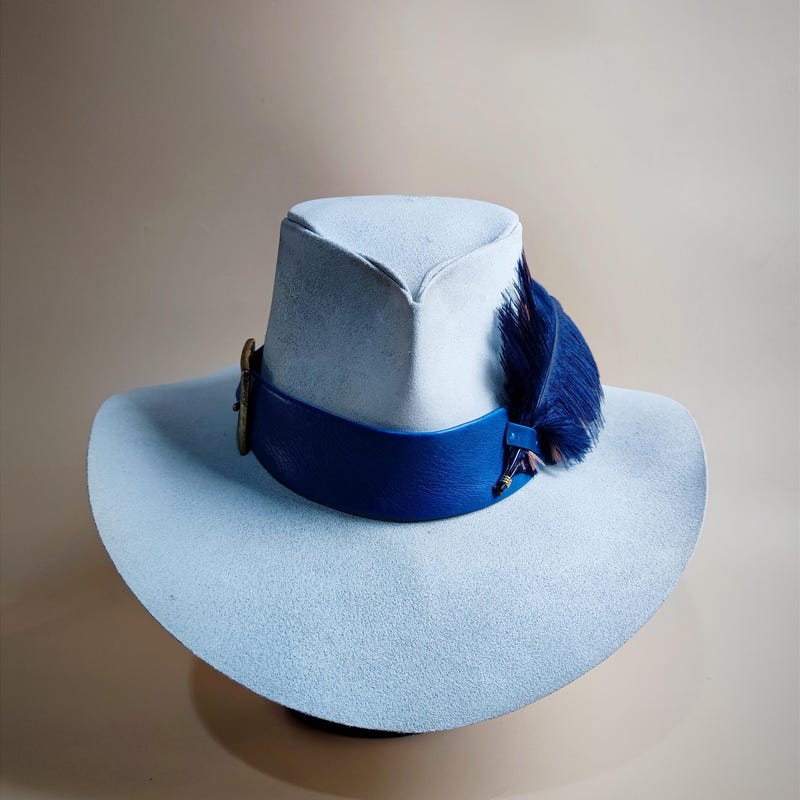 Leather Arthur Morgan Hat - Etsy