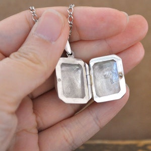 925 Silver Eternal Knot Locket Necklace, Vintage Locket, Pill Box ...