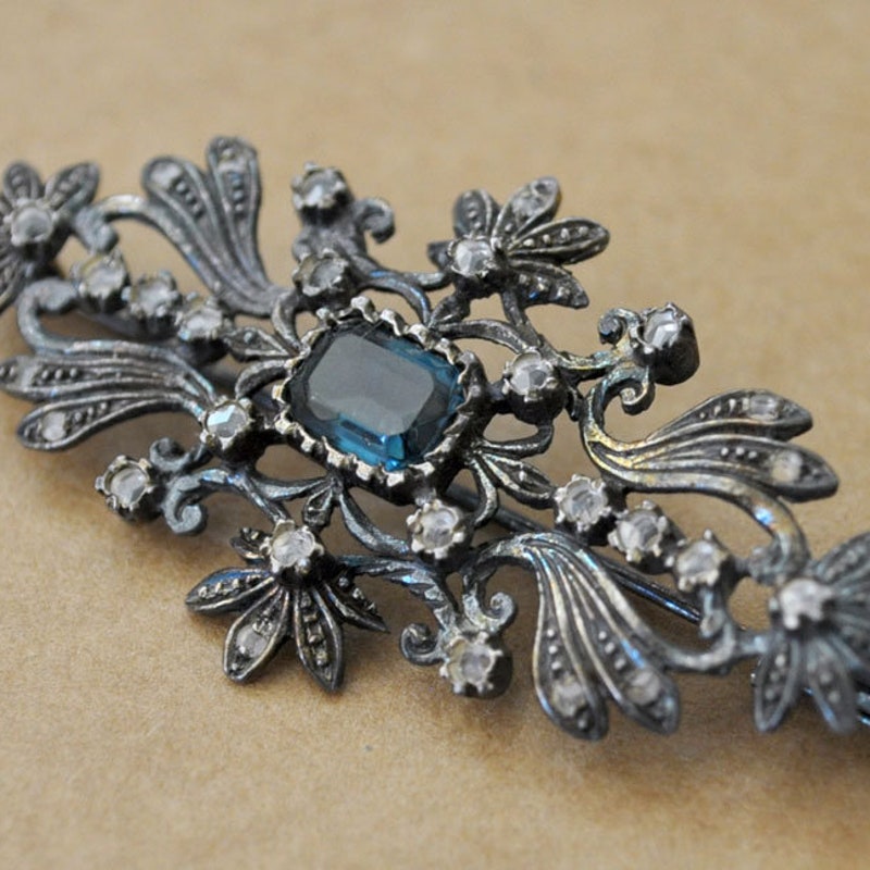 Silver Brooch Pin - Etsy