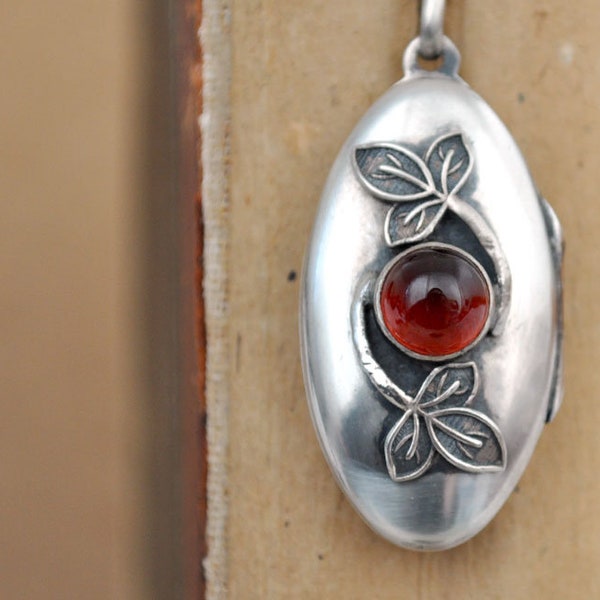 Stone Locket - Etsy