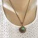 Antiqued Brass Jade Locket Evergreen Antiqued Brass Locket - Etsy