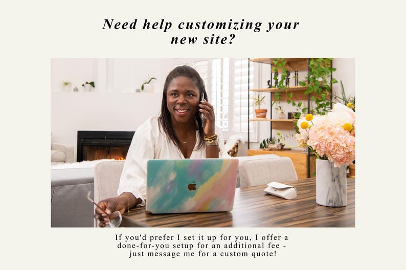 Squarespace Founder Landing Page Template | One Page Website Copywriter ...