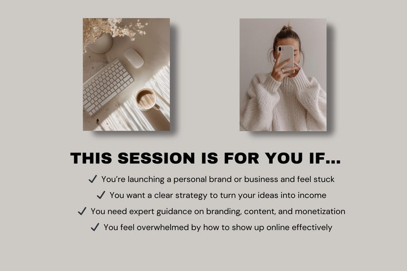 Brand Strategy Session Personalized Business Growth Coaching 60 Minute ...
