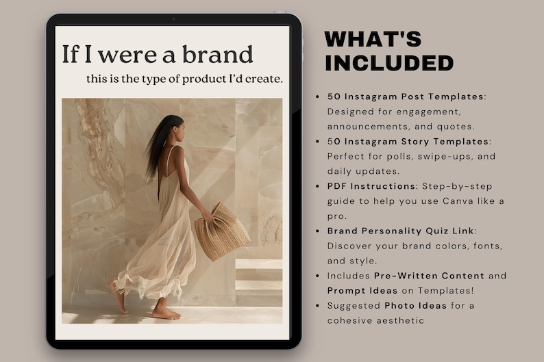 Influencer Social Media Templates Social Media Influencer Posts Brand ...