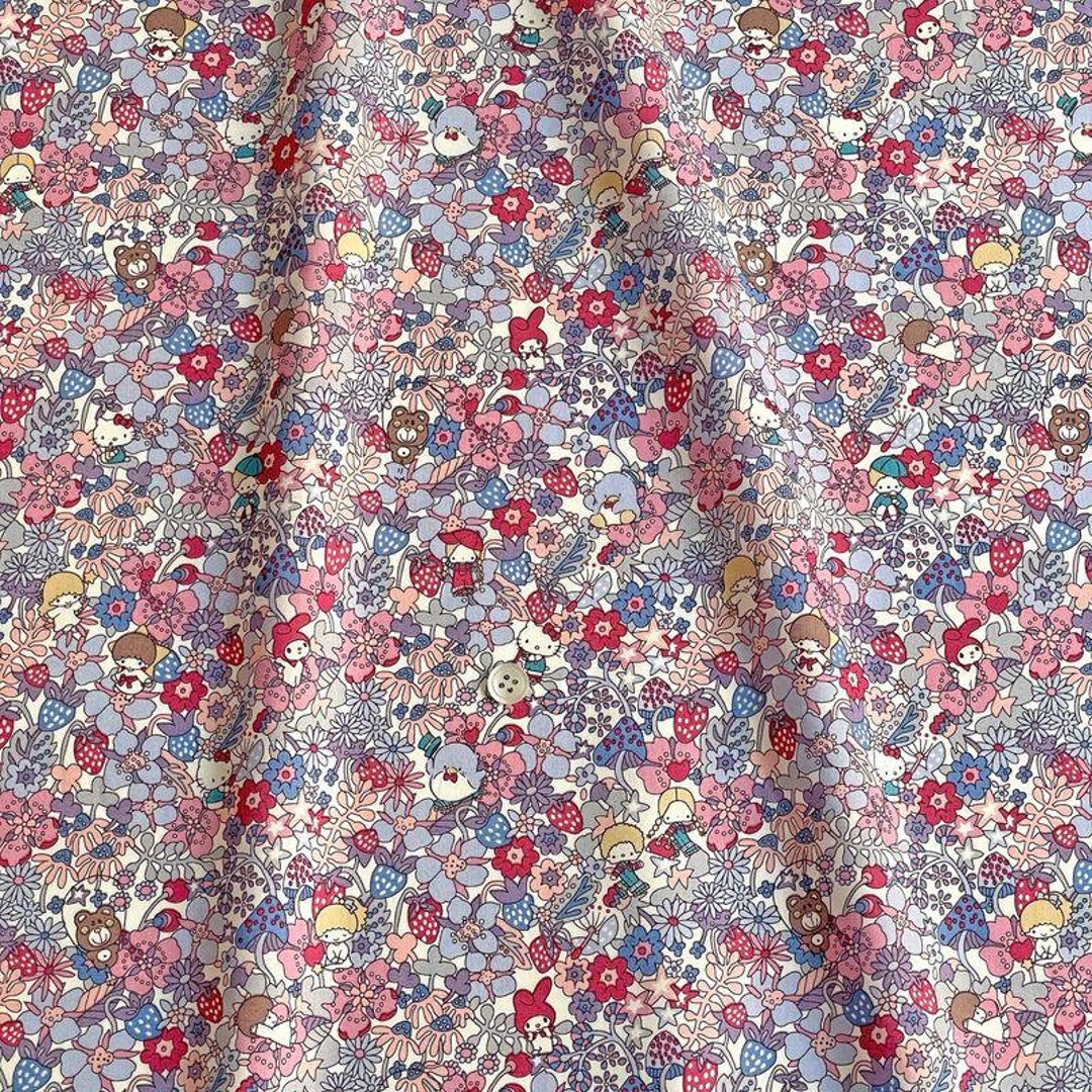Hello Kitty Liberty 50th Anniversary Collection Printed in Japan Fruit ...