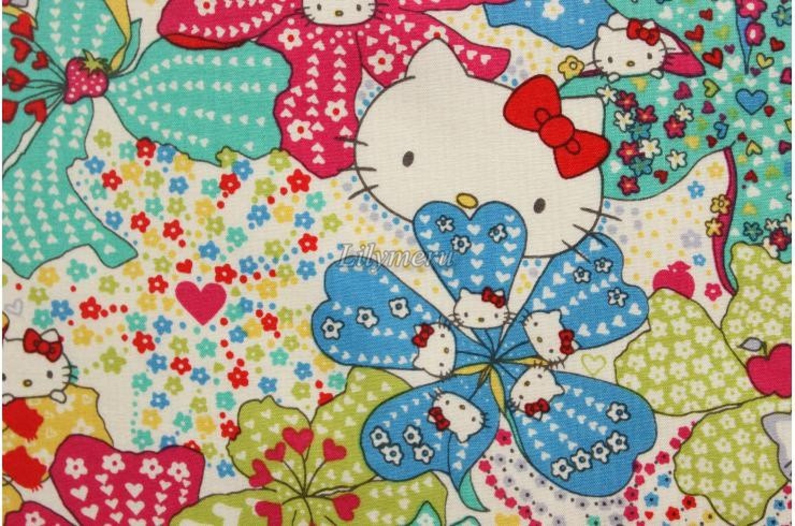 NEW Hello Kitty Liberty Art Fabrics Printed in Japan - Etsy