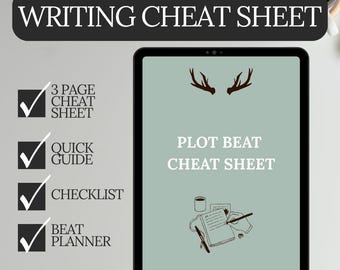 Show, Don't Tell Cheat Sheet for Writers – Fiction Planning PDF ...