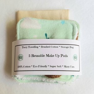 REUSABLE Make up Remover PADS No More Plastic Eco Living - Etsy
